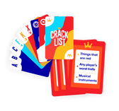 Crack List - The Crack-You-Up Categories Card Game