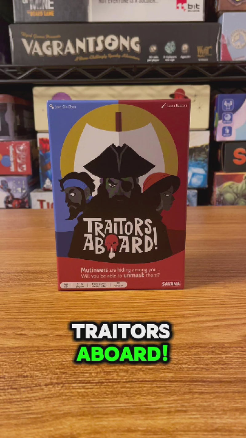 Traitors Aboard | The Award-Winning Secret Identity Game